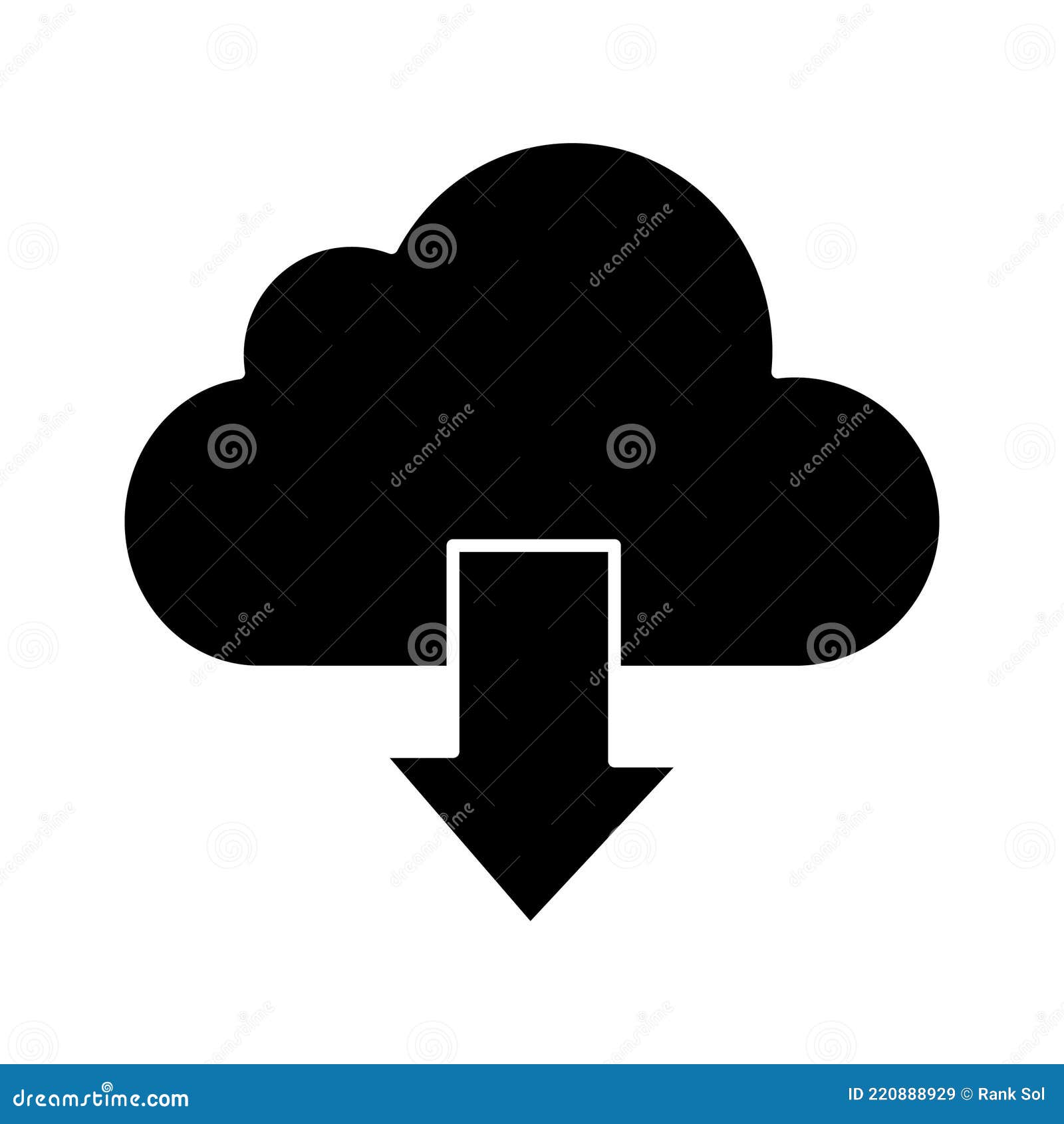 Cloud Vector Icon Which Can Easily Modify or Edit Stock Vector ...