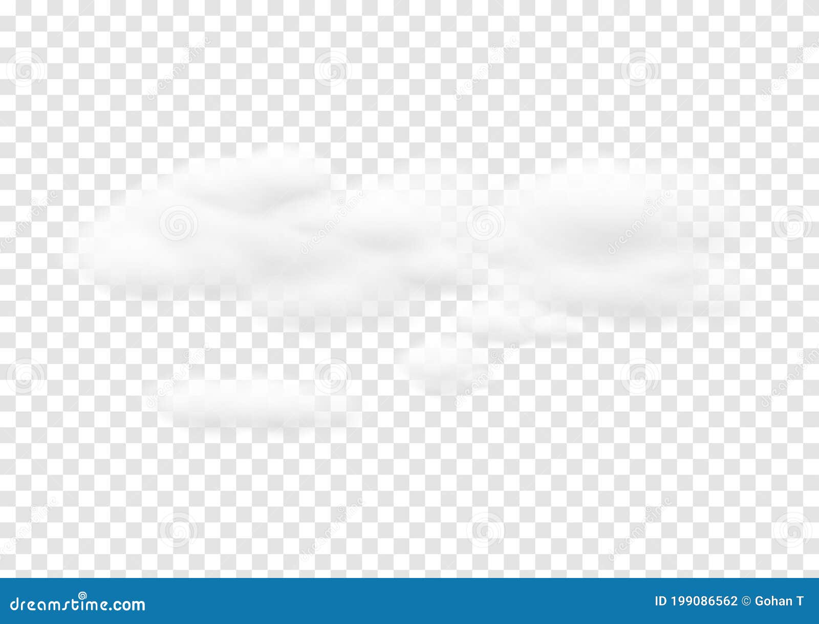 Cloud Vectors Isolaed on Transparency Background Ep71 Stock Vector ...