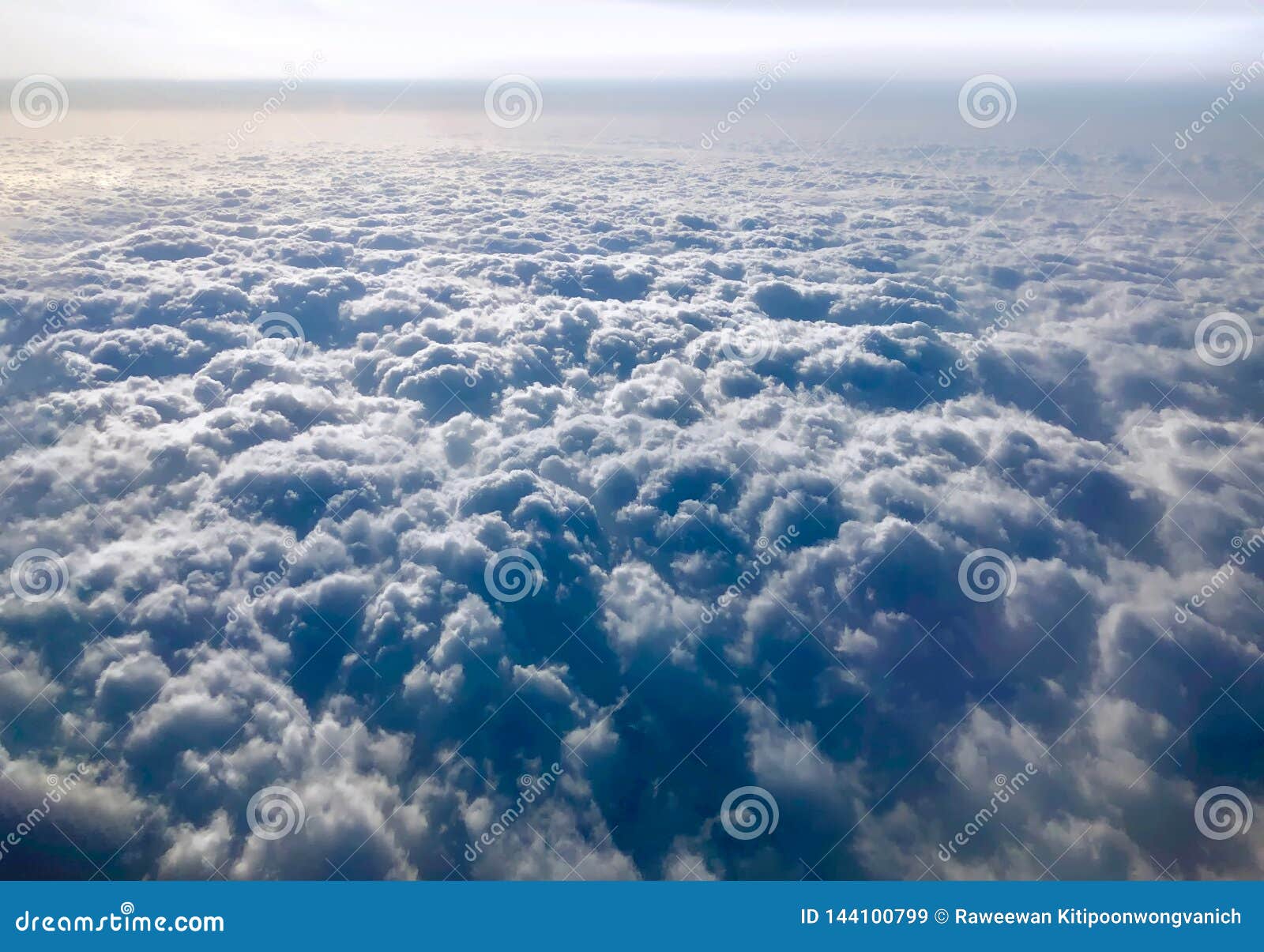 Cloud View from the Plane, Travel and Flights by Plane Stock Image ...