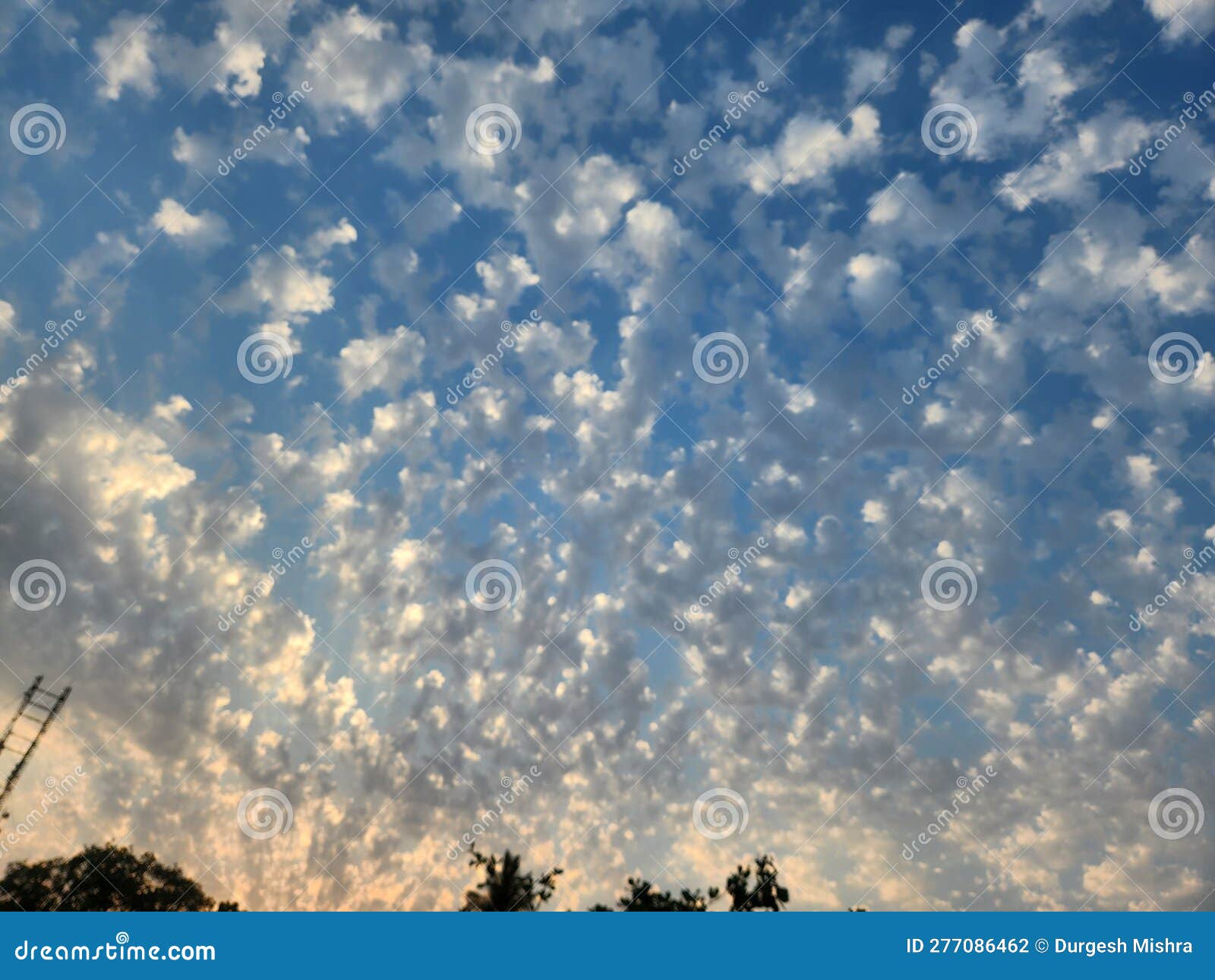 Cloud Wallpaper Sky Blue Sunset Stock Photo - Image of blue, sunset ...