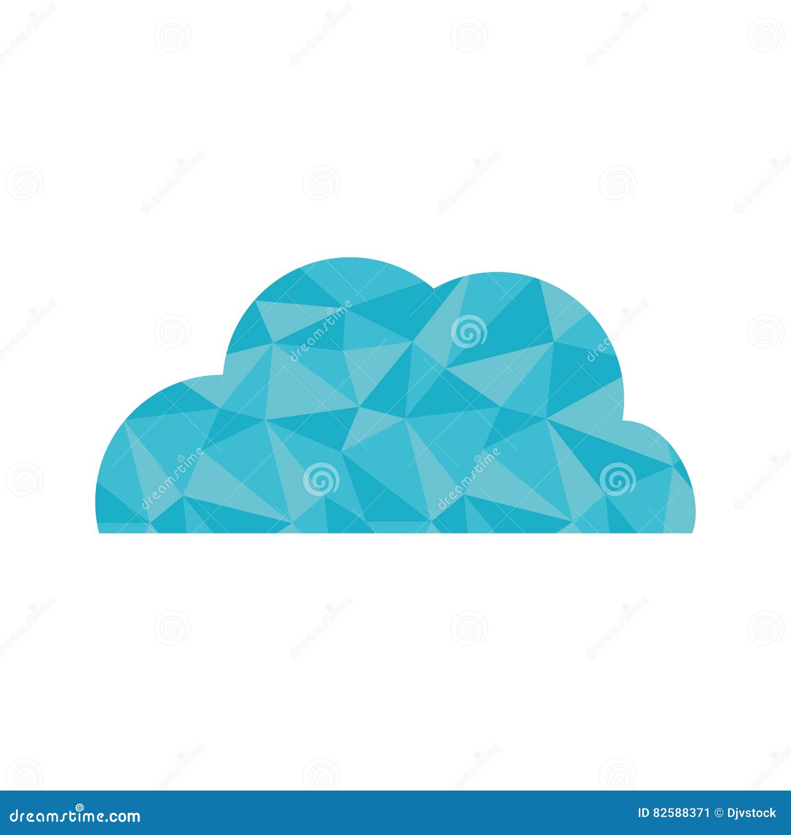 Cloud weather icon stock vector. Illustration of clipart - 82588371