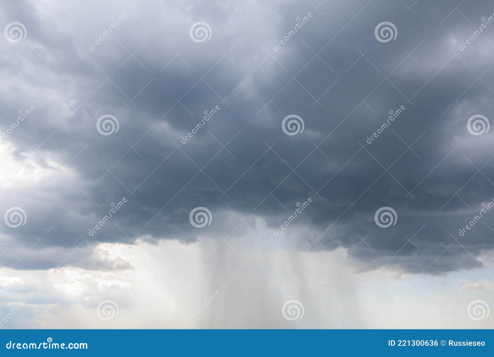 Cloudburst with a Sudden Heavy Rainfall Stock Photo - Image of cyclone ...
