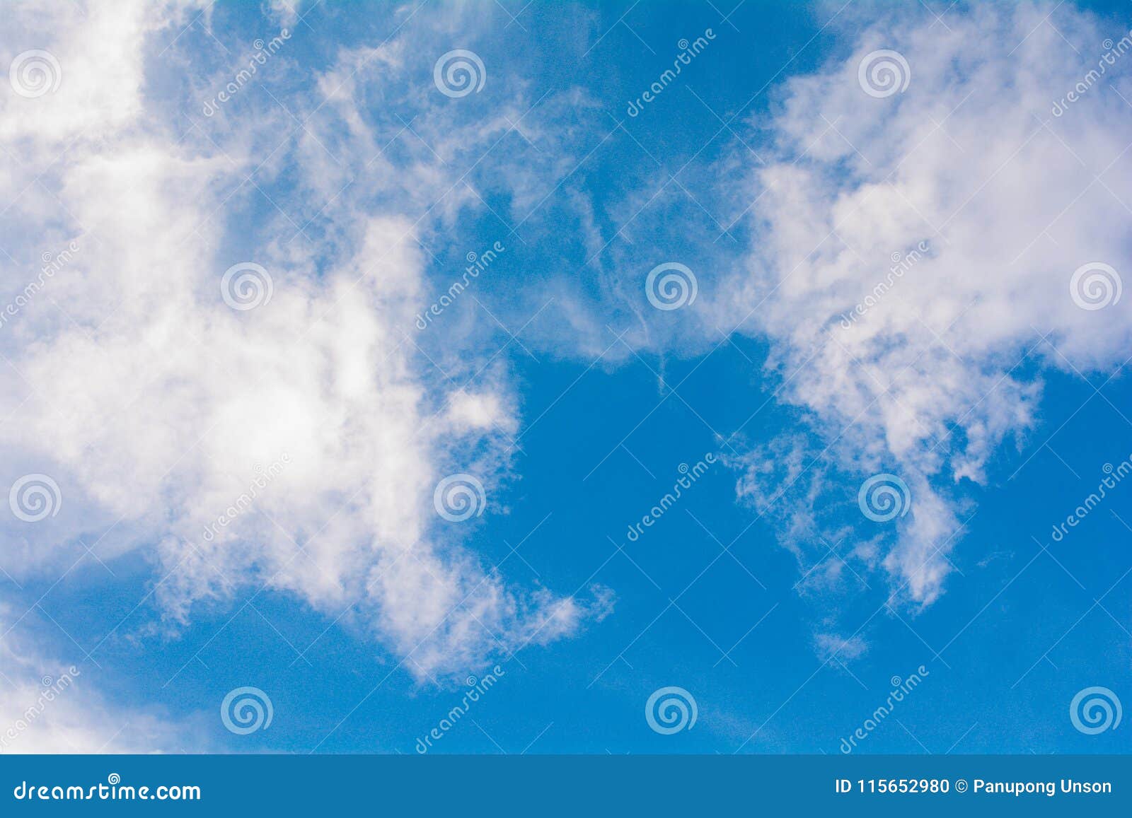 Cloudcloud & Blue Sky Atmosphere , Blue Color , Weather Stock Photo ...