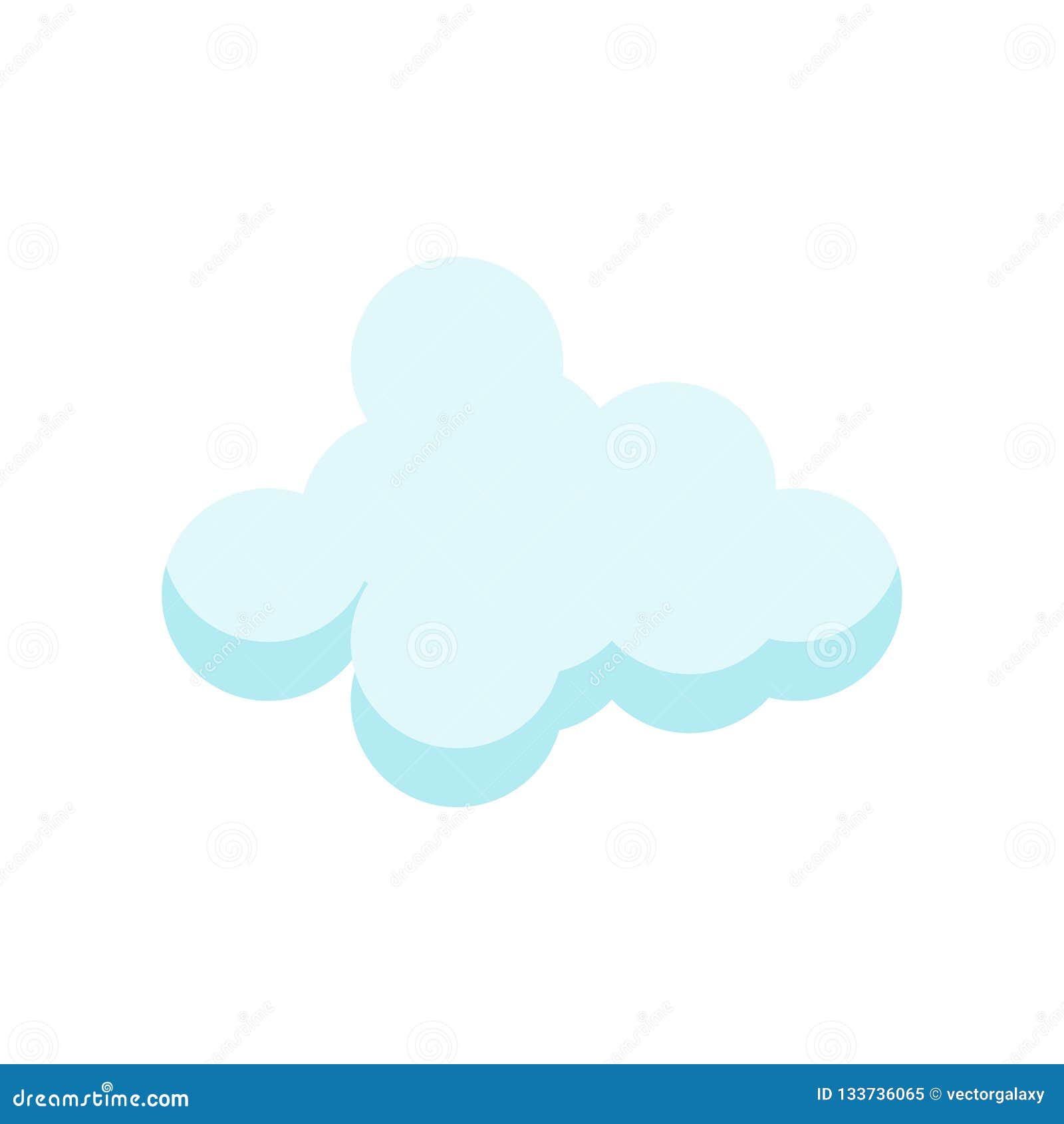 Cloude Icon Vector Sign And Symbol Isolated On White Background, Cloude ...