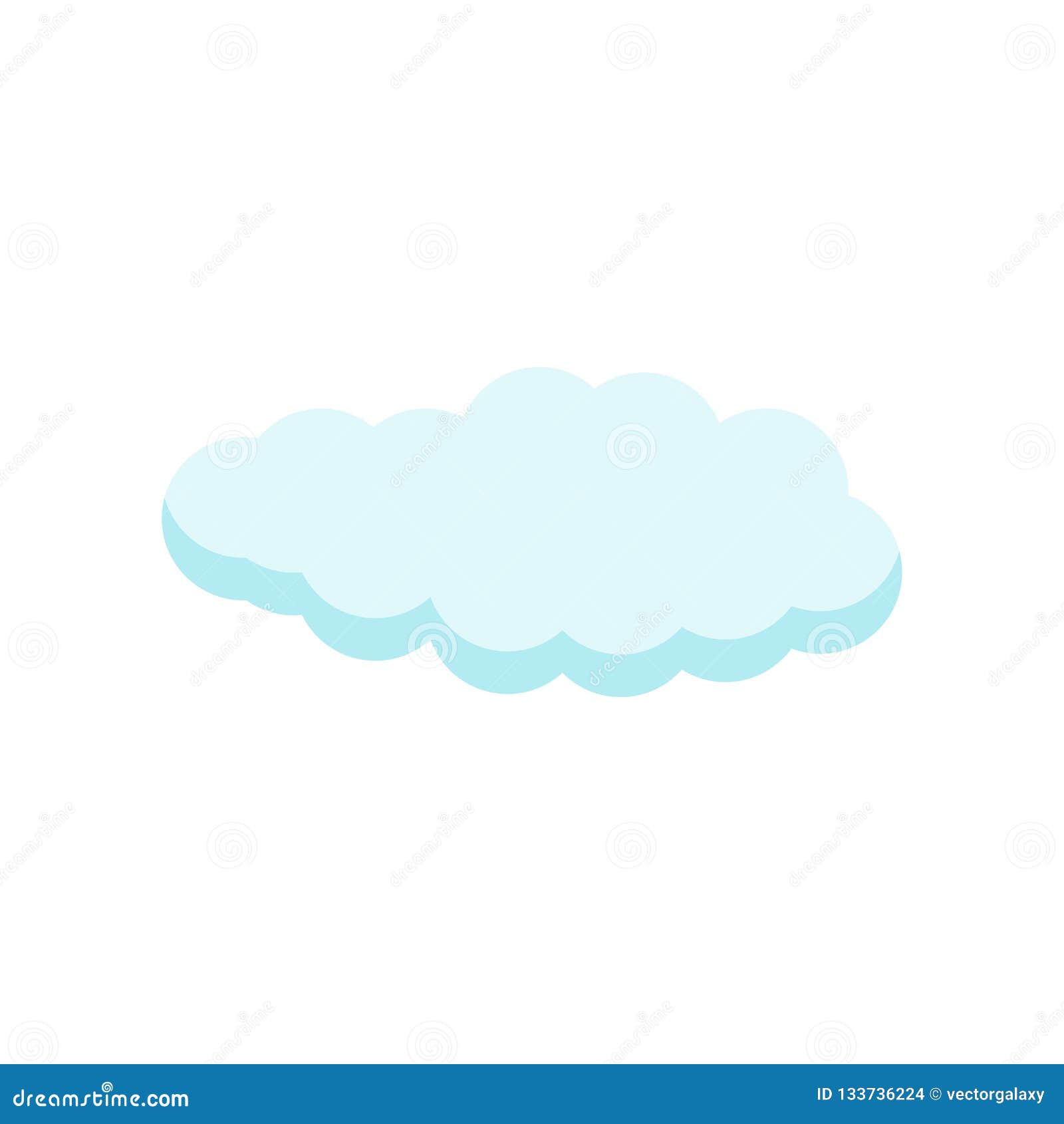 Cloude Icon Vector Sign And Symbol Isolated On White Background, Cloude ...