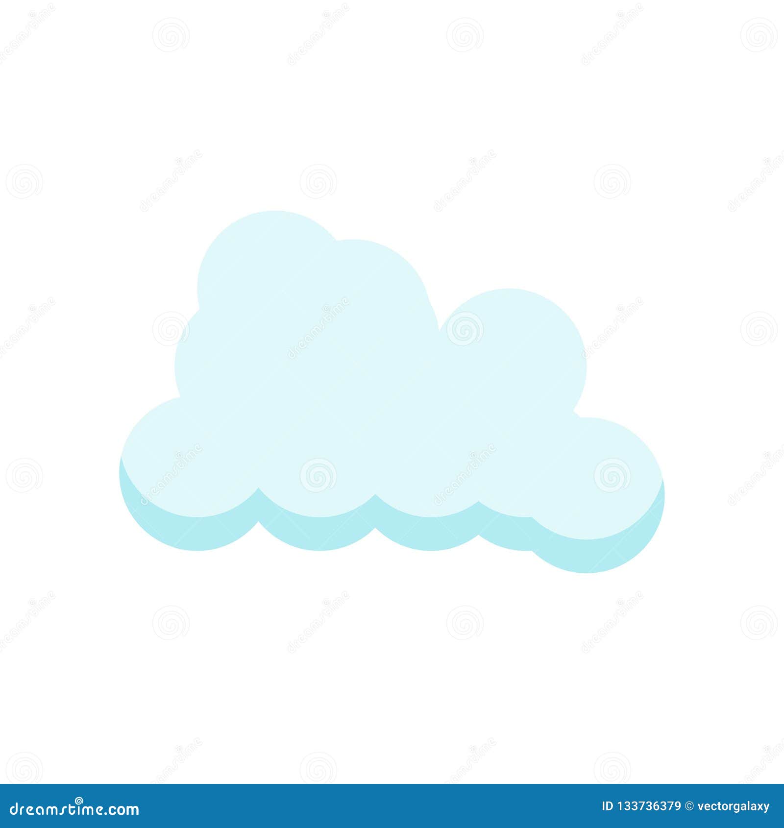 Cloude Icon Vector Sign and Symbol Isolated on White Background, Cloude ...