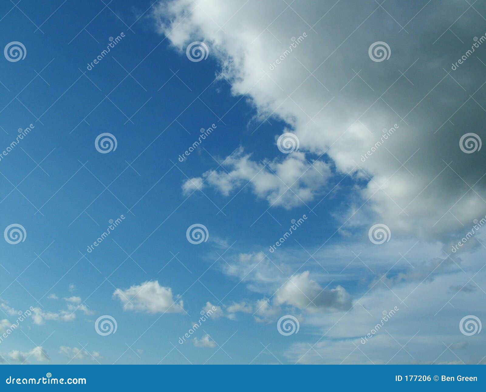 Clouding Over stock photo. Image of cloudy, cover, contrast - 177206