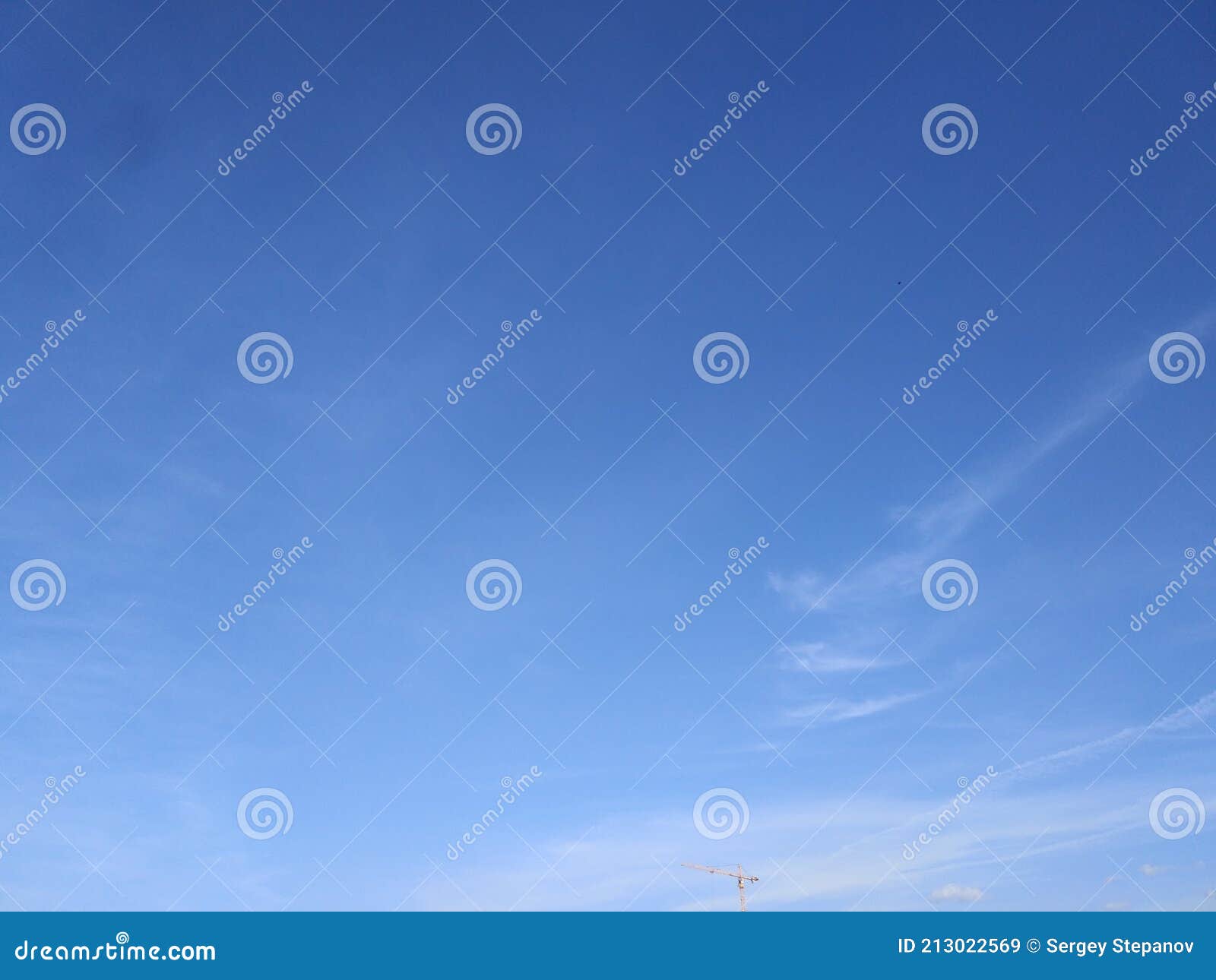 Cloudless sky stock image. Image of ocean, cloudless - 213022569
