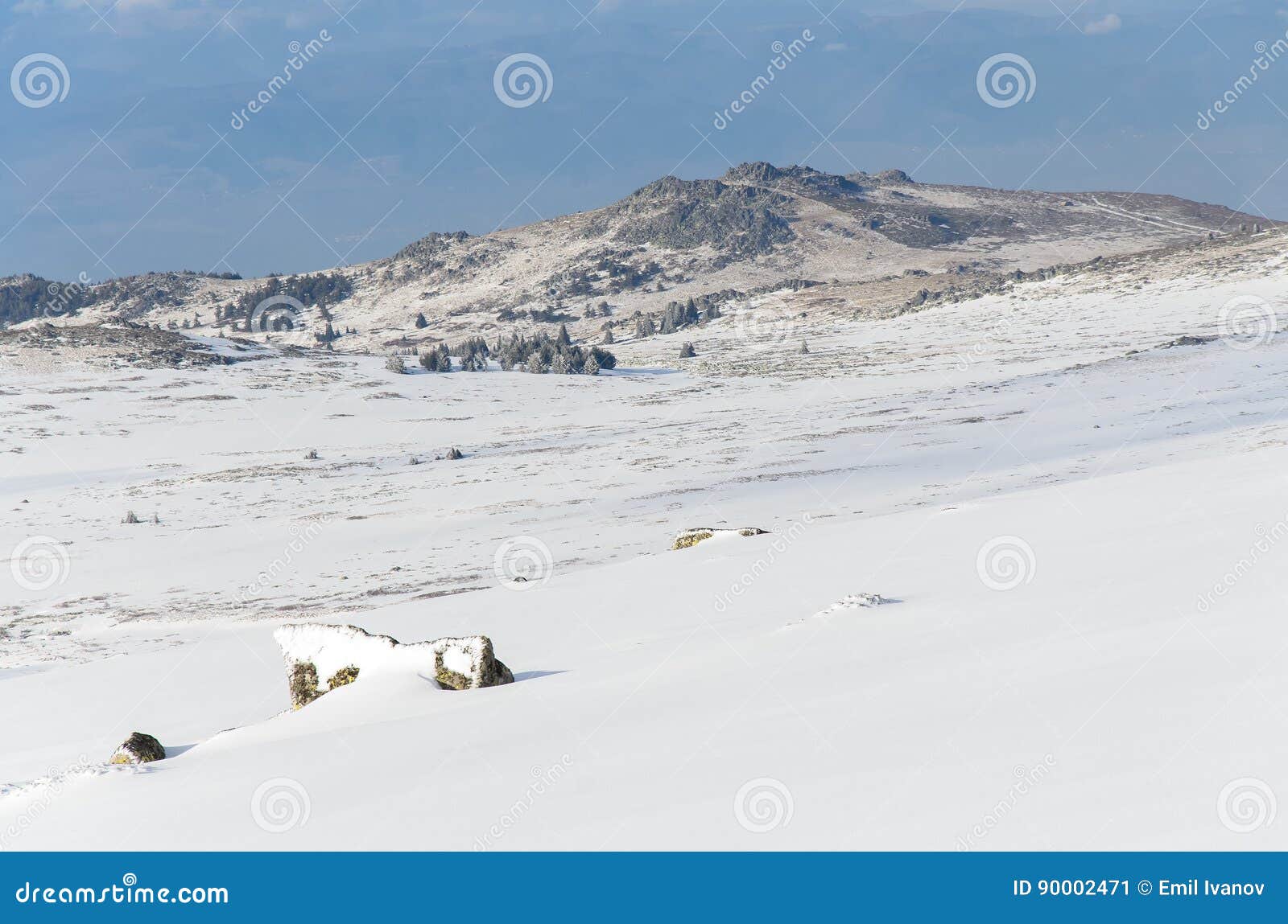 Cloudless wintry landscape stock image. Image of landscape - 90002471