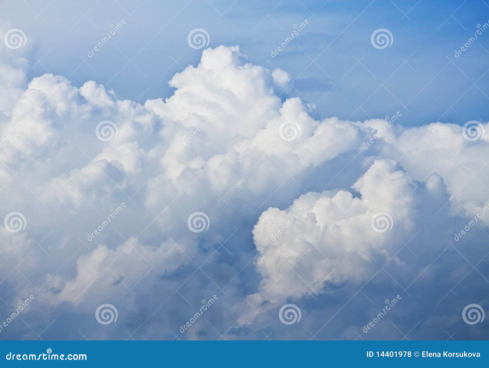 Clouds stock photo. Image of horizontal, cloudscape, large - 14401978