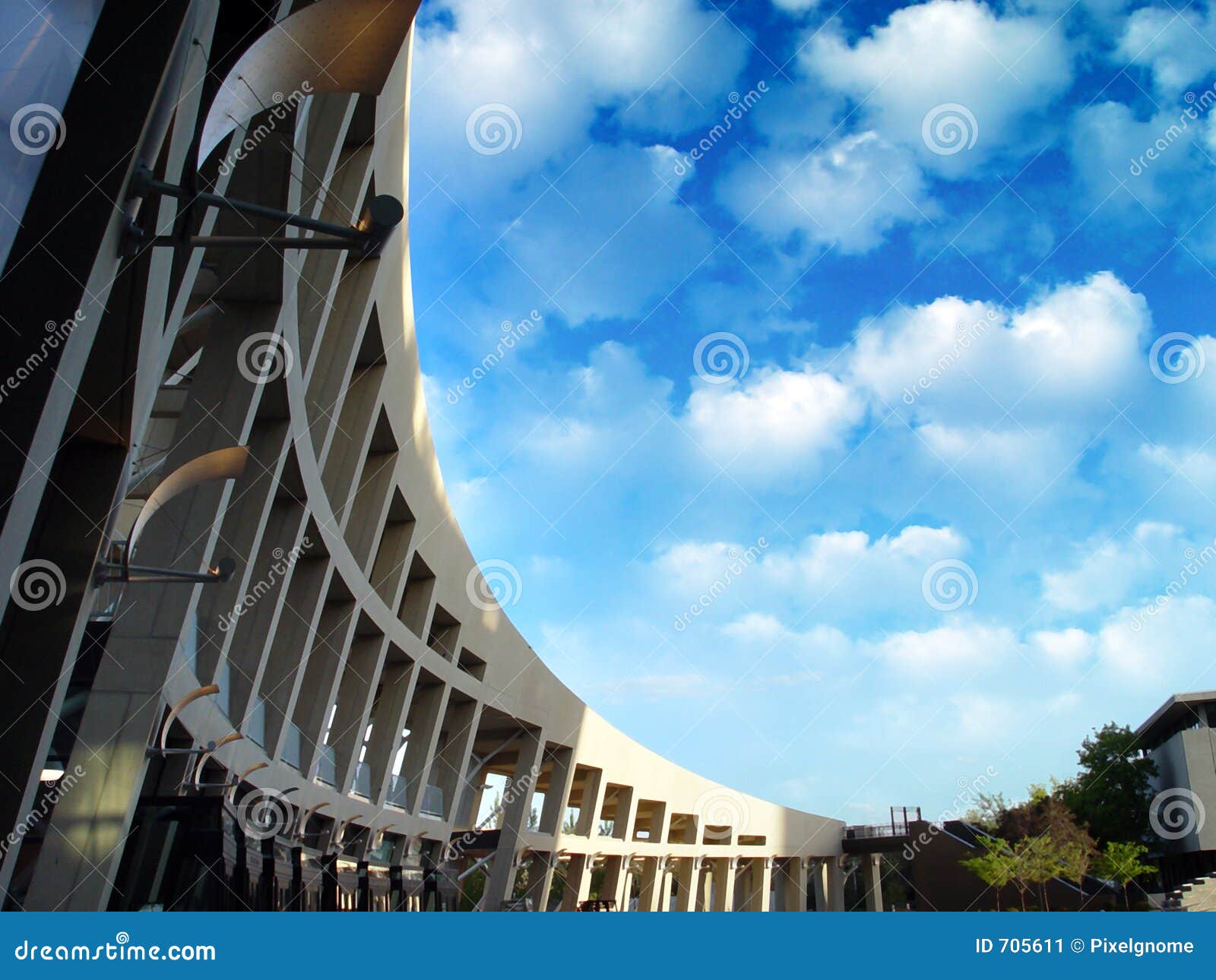Clouds stock image. Image of business, wall, weather, metal - 705611