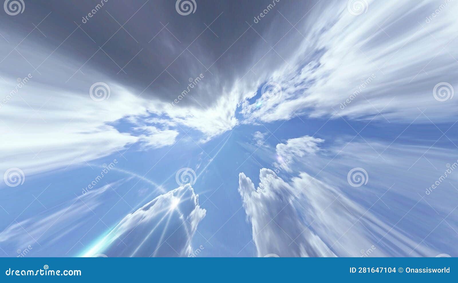 Clouds Abstracts Backgrounds Blurs Shapes Textures and Sun Stock ...