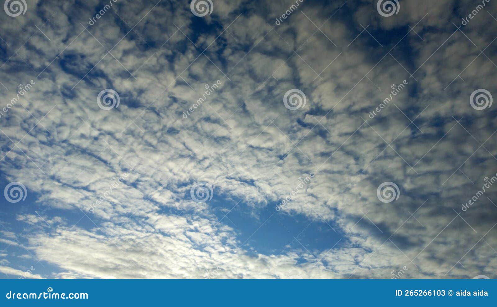 Clouds of Africa, Which is Still Somewhat Free of Pollution. Stock ...