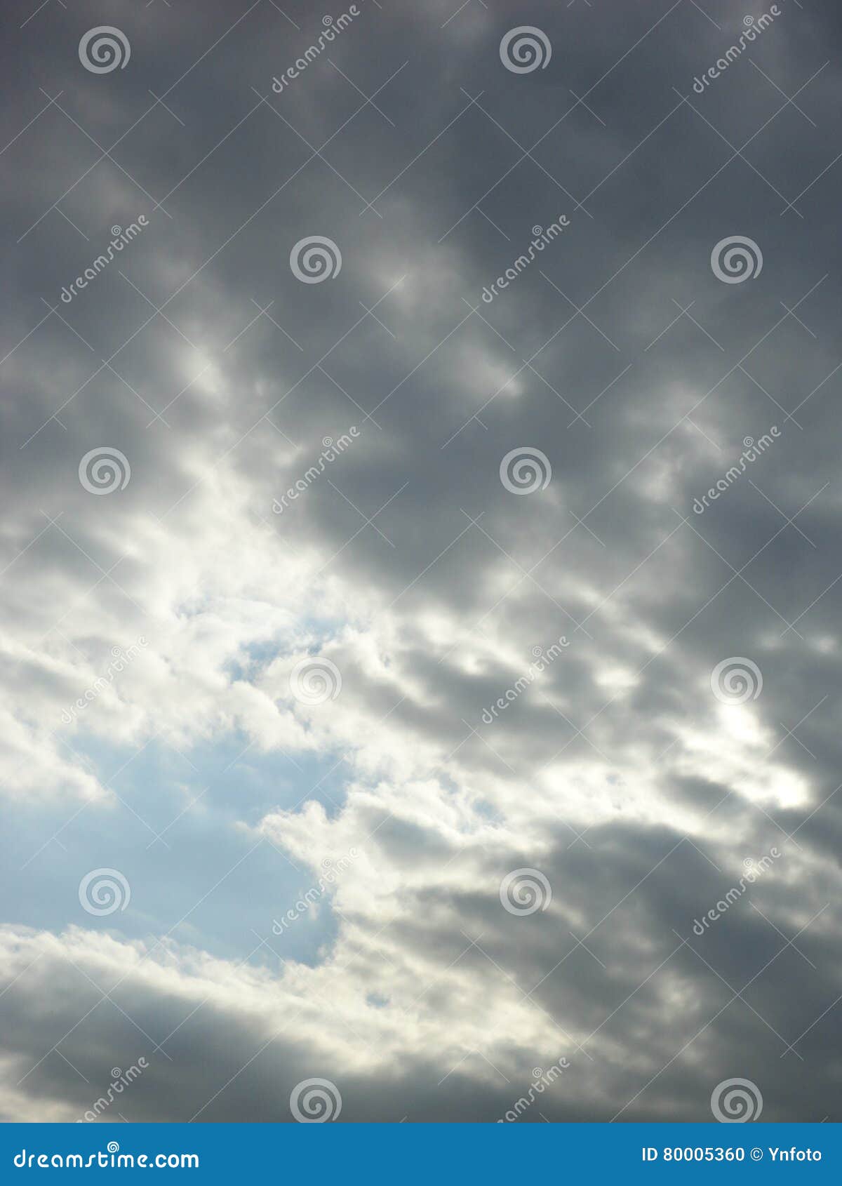 Clouds in autumn sky stock photo. Image of grayish, patch - 80005360