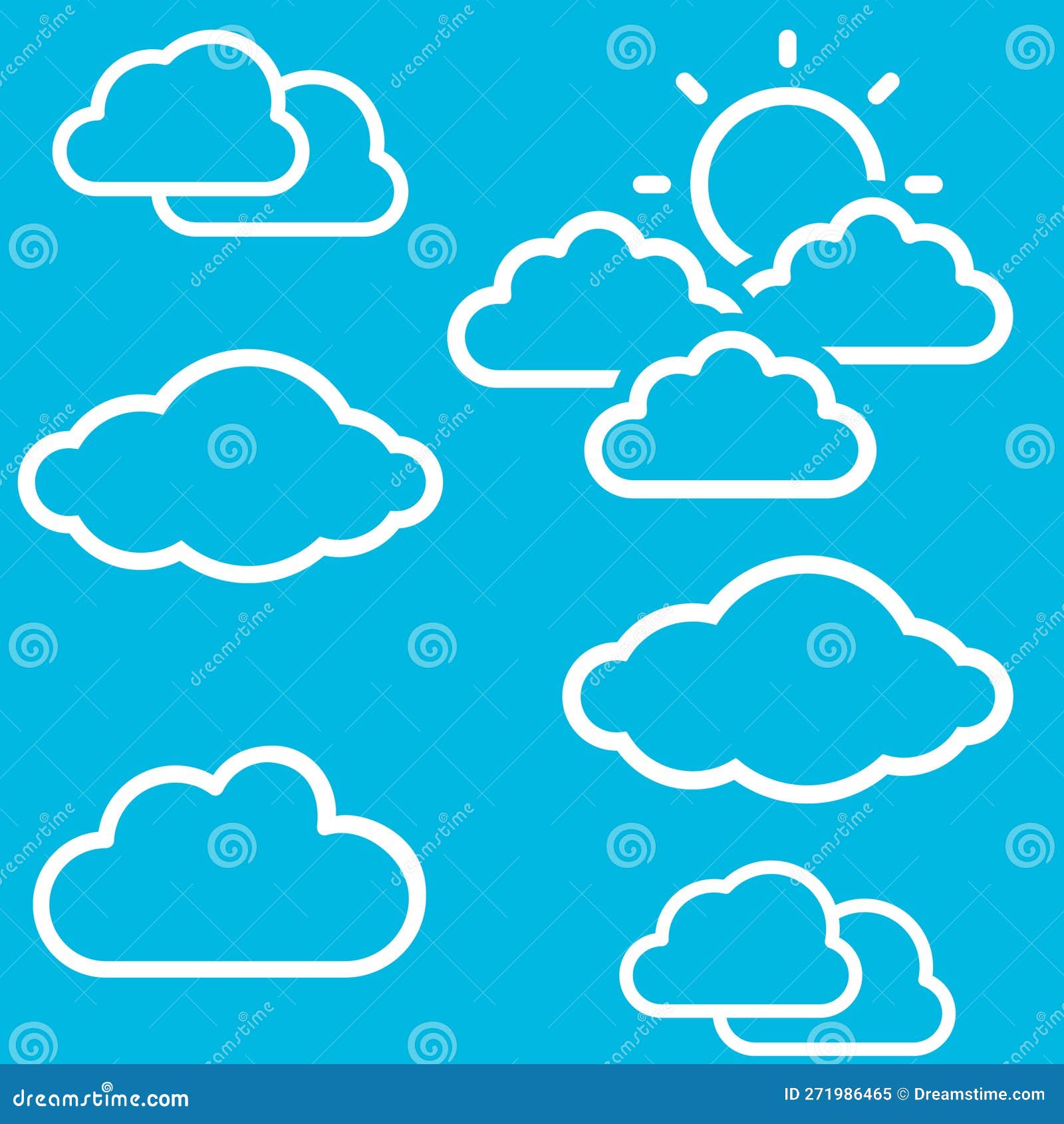 Clouds Background. Cloud Design. Cloud Design Background. Clouds Stock ...