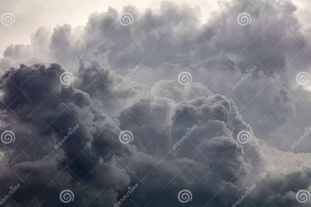 Clouds Background. Dramatic Grey Clouds Stock Photo - Image of cloudscape, bright: 169175224