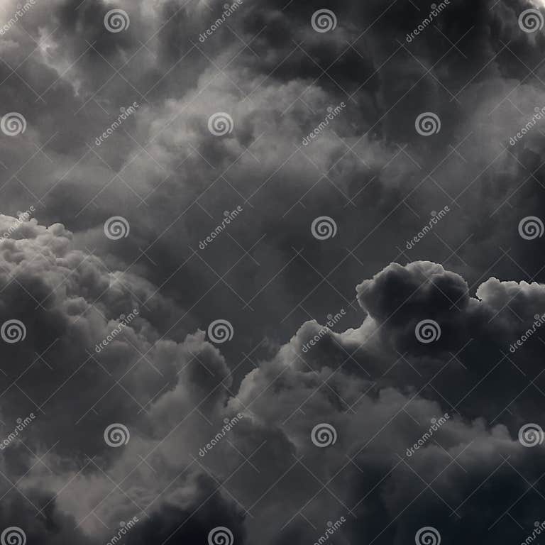Clouds Background. Dramatic Grey Clouds Stock Image - Image of leaden, motion: 278195809