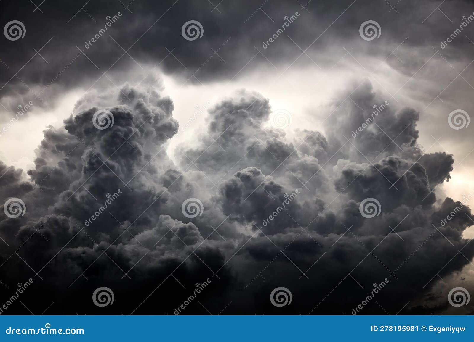 Clouds Background. Dramatic Grey Clouds Stock Image - Image of overcast ...
