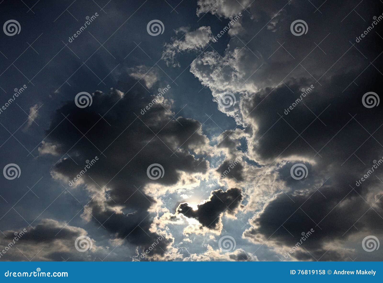 Clouds backlit stock photo. Image of bright, backlit - 76819158
