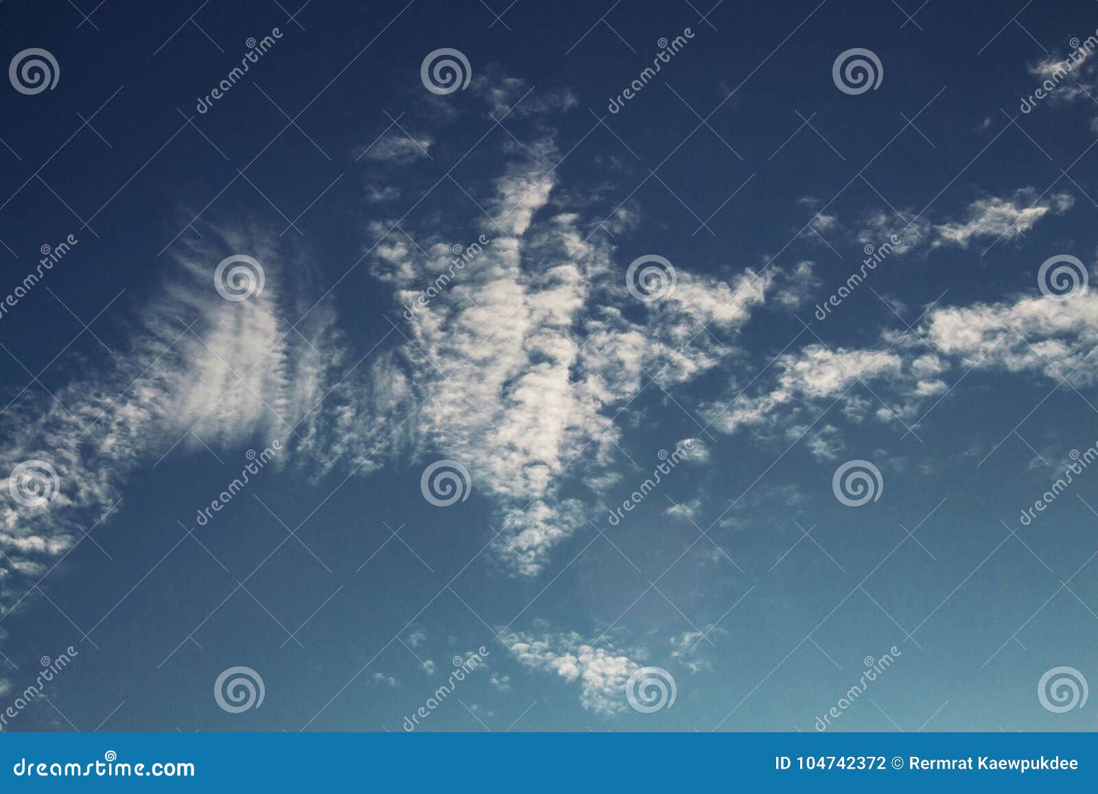 Clouds with Beautiful at Sky. Stock Photo - Image of atmosphere, heaven ...