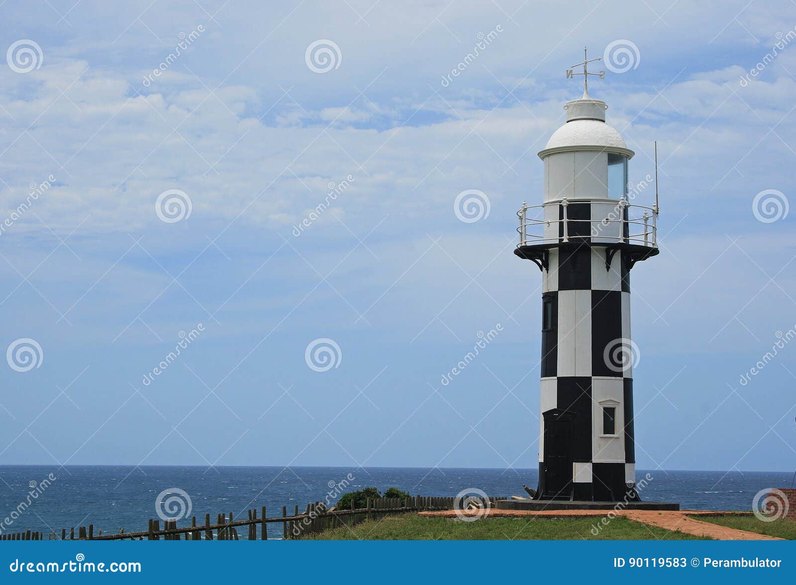 CLOUDS BEHIND PORT SHEPSTONE LIGHTHOUSE Stock Image - Image of landmark ...