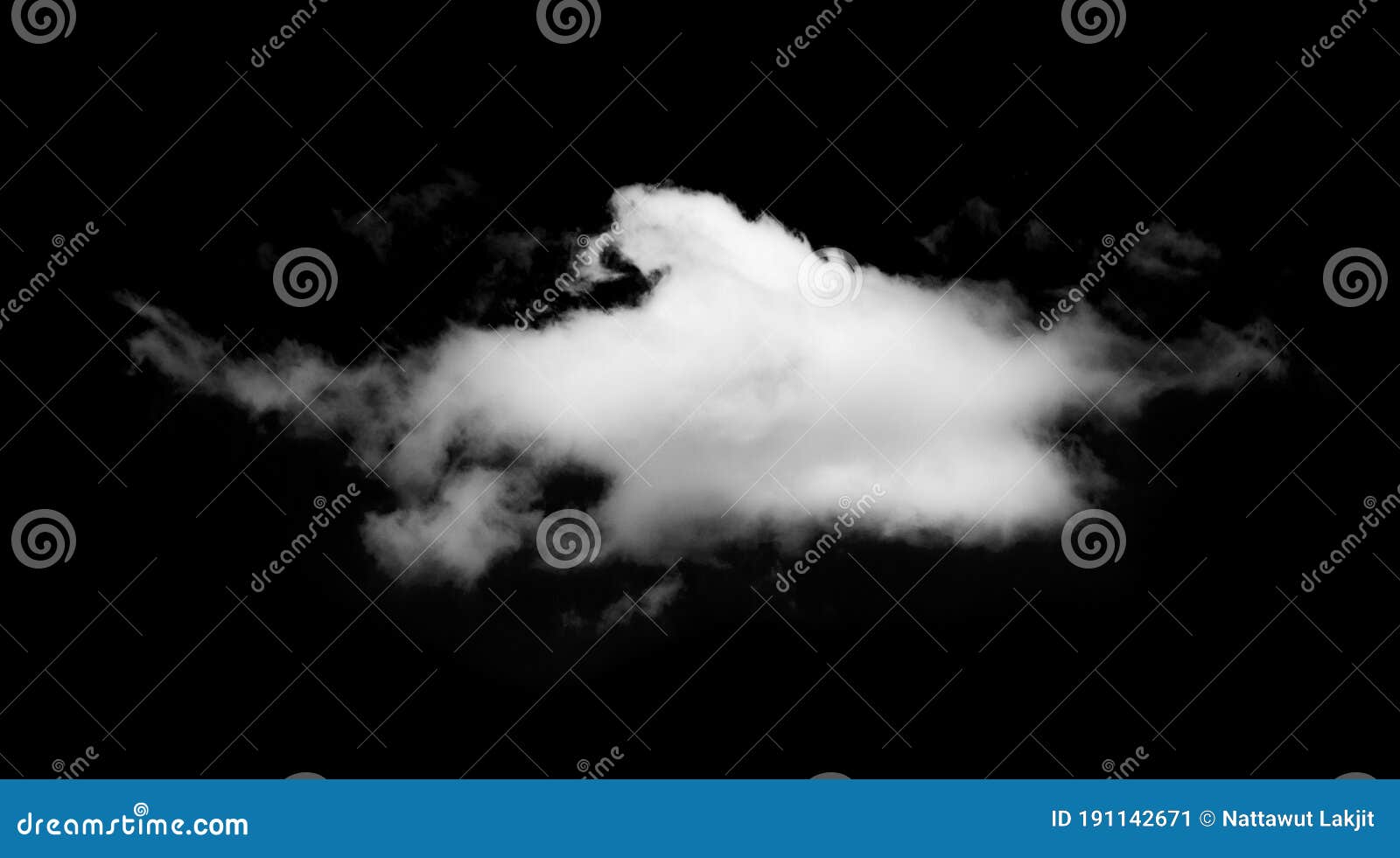 Clouds on black background stock image. Image of white - 191142671