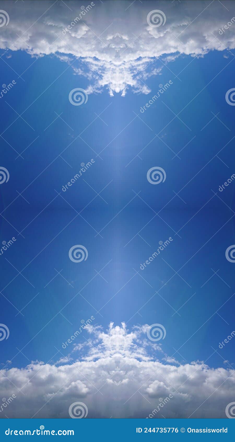 Clouds Blue Abstract Background Templates Stock Photo - Image of ...
