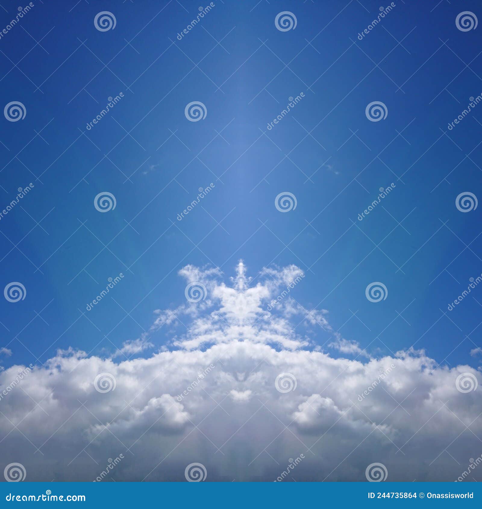 Clouds Blue Abstract Background Templates Stock Photo - Image of clouds ...