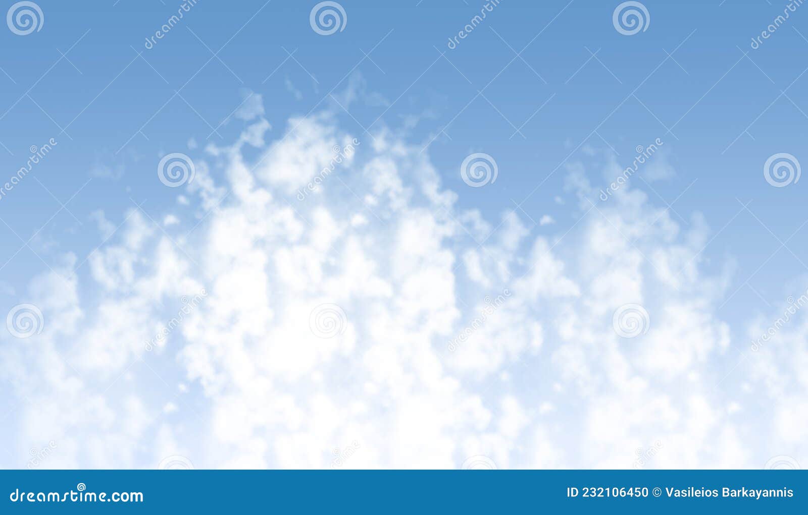 Clouds in the Blue Sky, Clear Day with Mild Cloud, Light Bright Fluffy ...