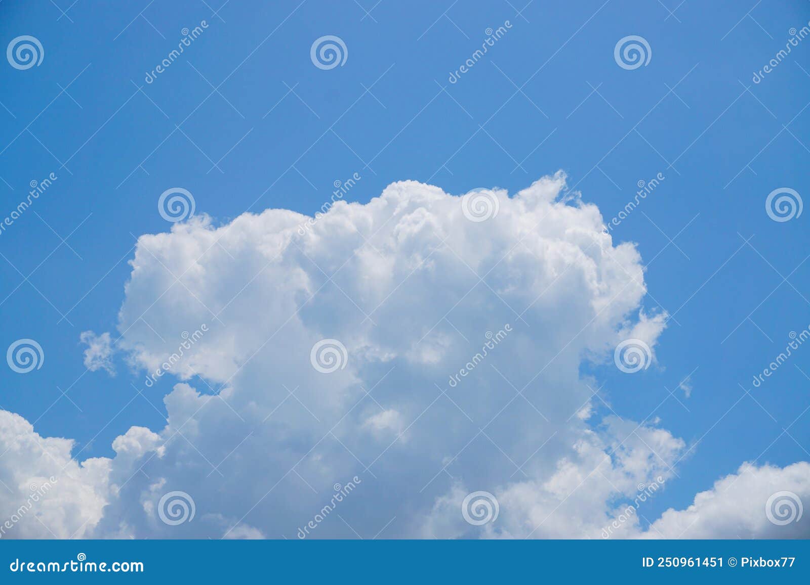 Clouds in Blue Sky, Nature Background Stock Image - Image of beautiful ...