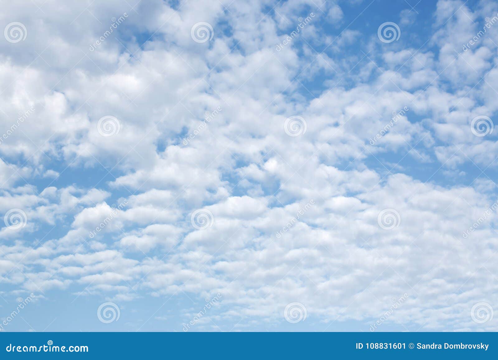 Clouds on the Blue Sky, Texture or Background Stock Image - Image of ...