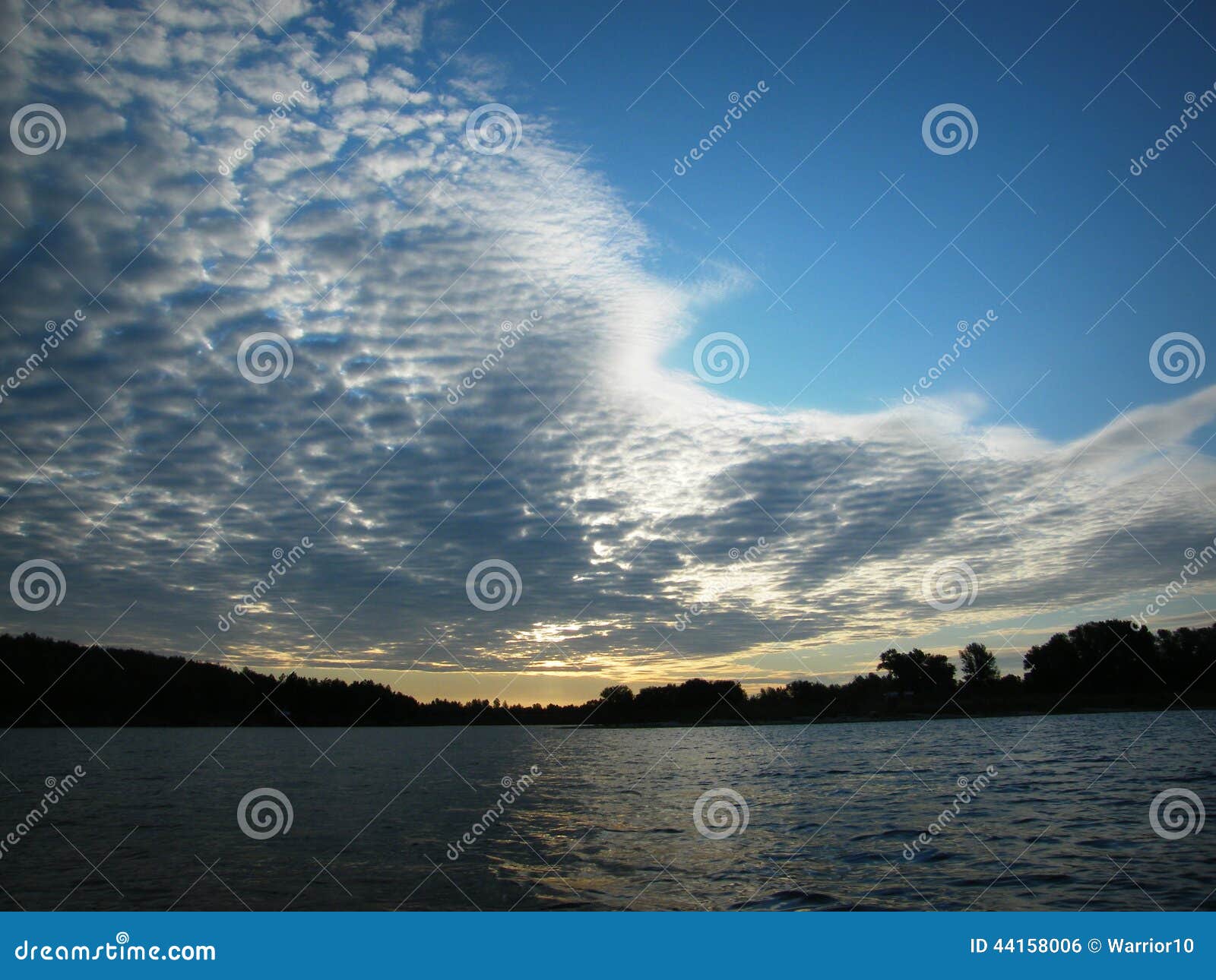 Clouds stock photo. Image of morning, sunset, cloudly - 44158006