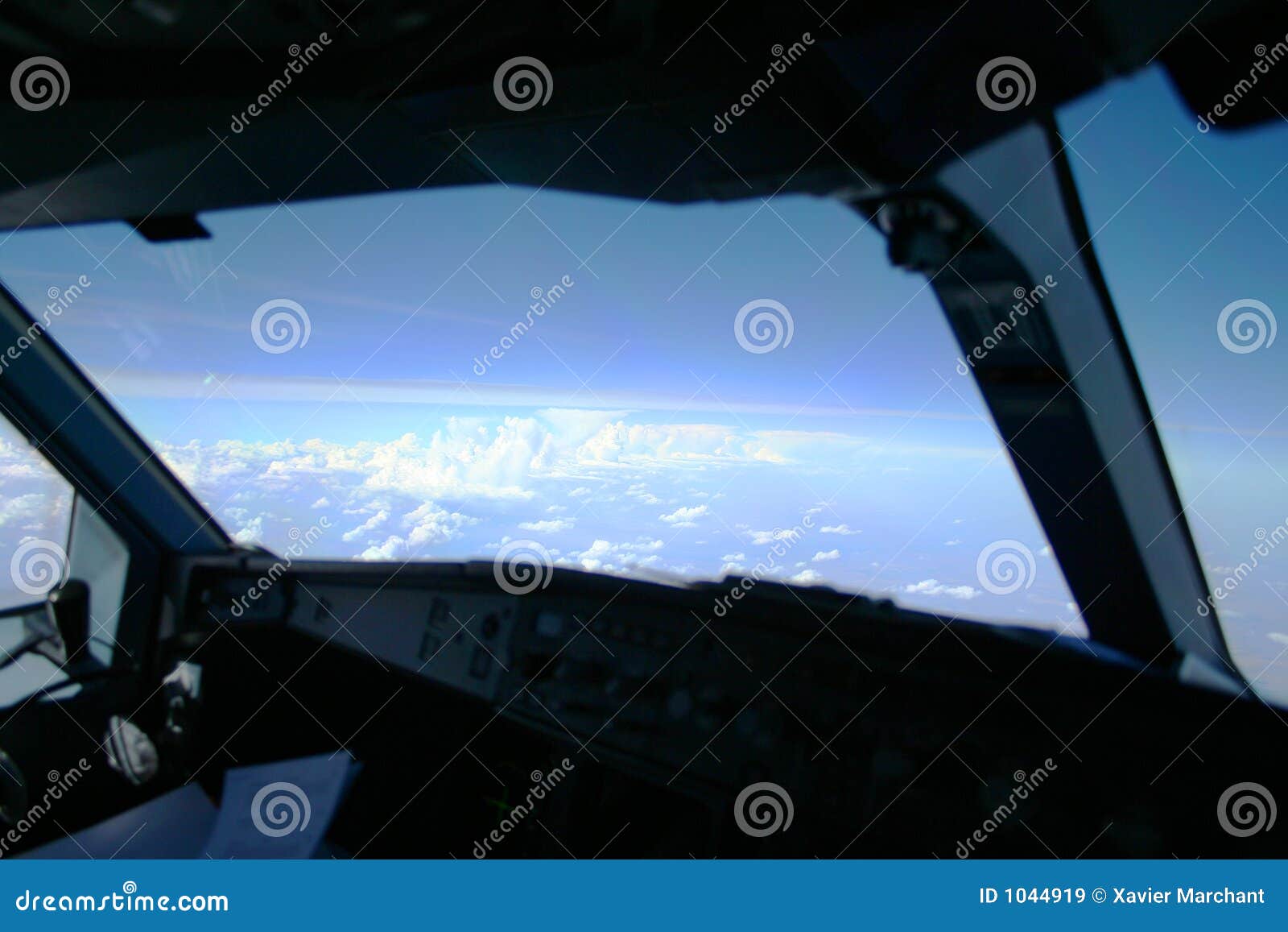 Clouds from the cockpit stock image. Image of storm, rain - 1044919