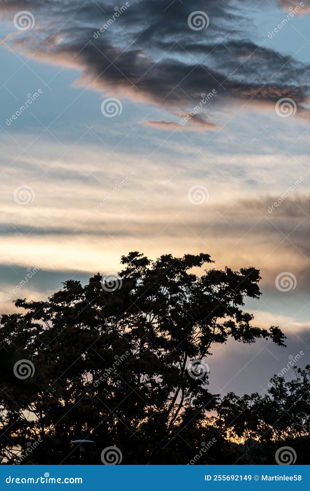Clouds Creating Beautiful Abstract Weather Cloudscape Stock Image ...