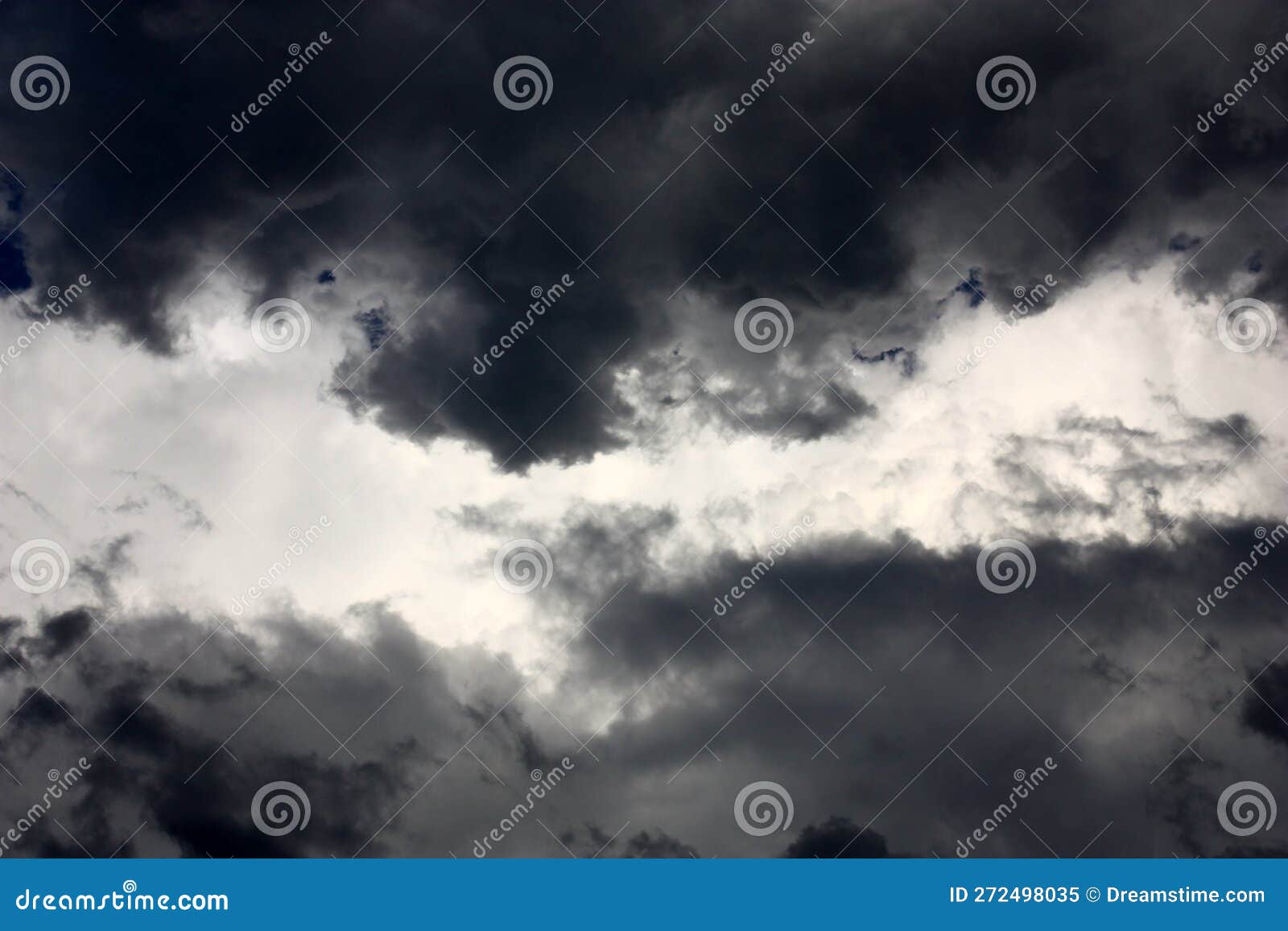 Clouds. Dark and Light Strips. Stock Image - Image of mixture, nature: 272498035