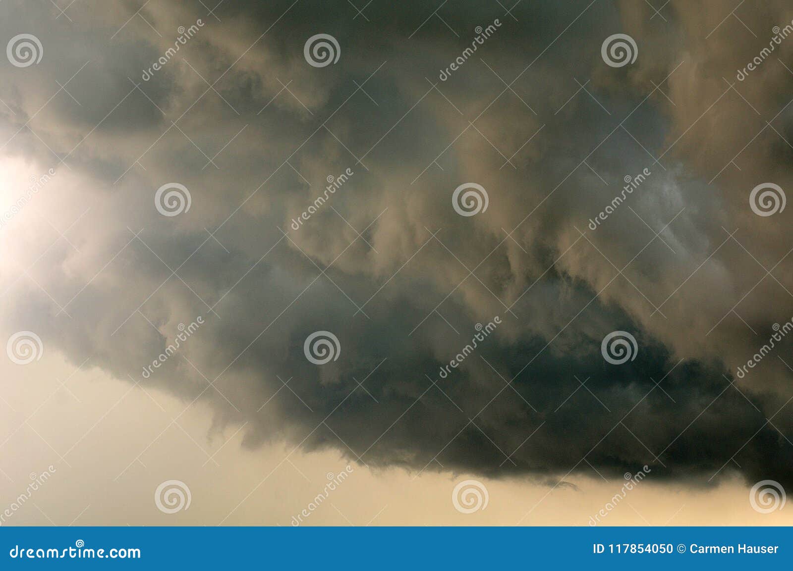 Thundery clouds at sky stock photo. Image of cloudscape - 117854050