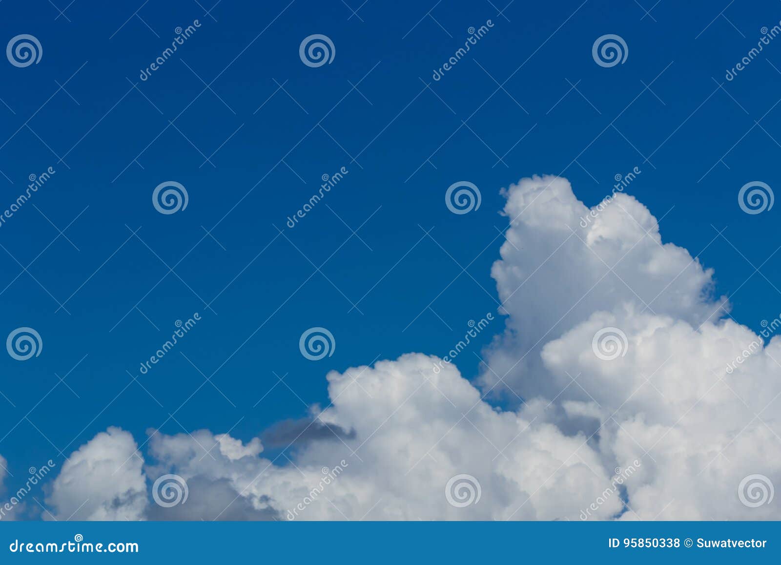 Clouds are Divided into Layers in the Evening with Light. Stock Photo ...