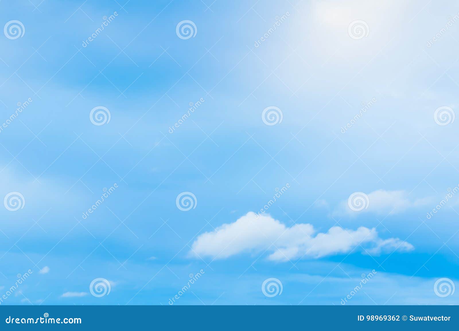Clouds are Divided into Layers in the Evening with Light. Stock Photo ...