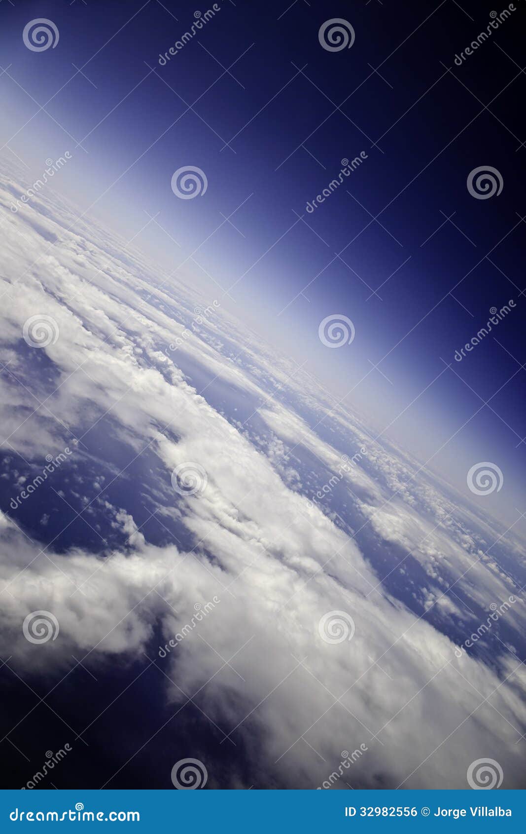 Clouds on Earth from the Sky Stock Photo - Image of abstraction ...