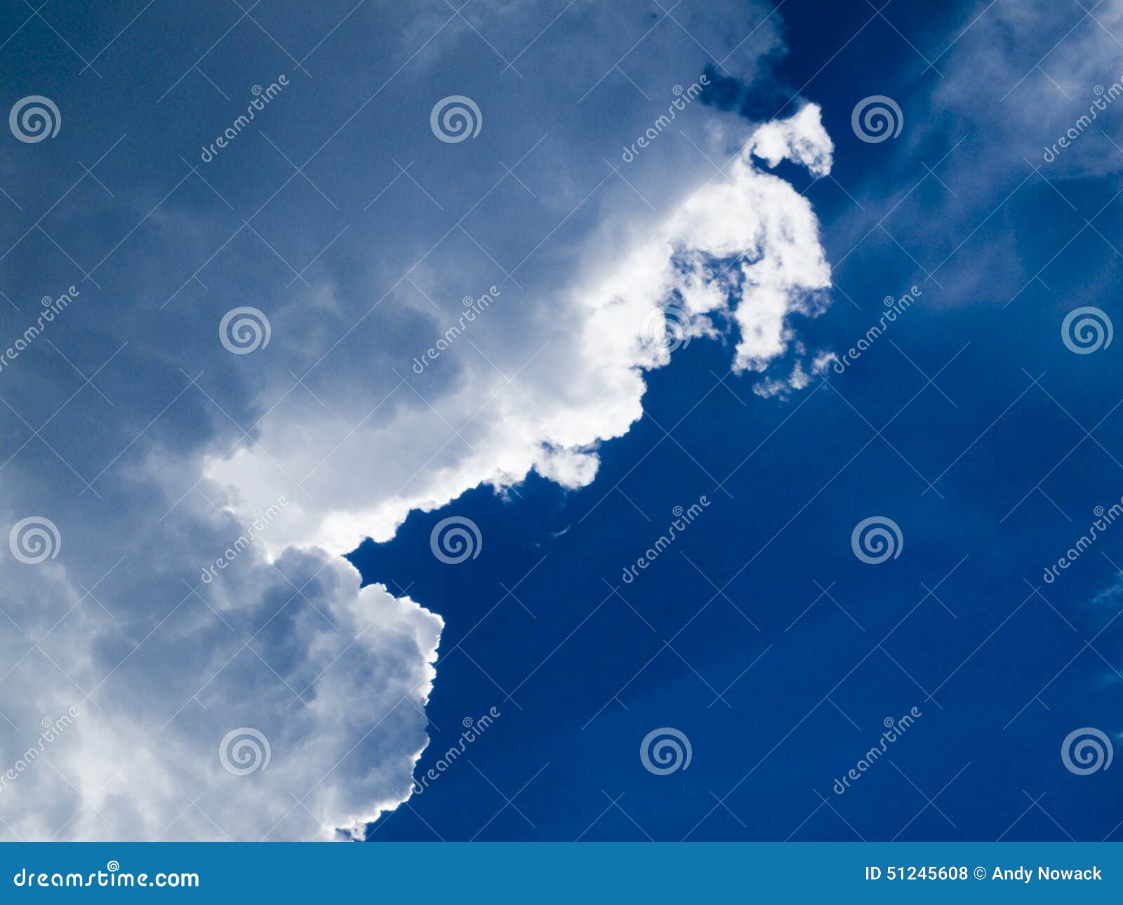 Clouds with edge stock photo. Image of nature, sunny - 51245608