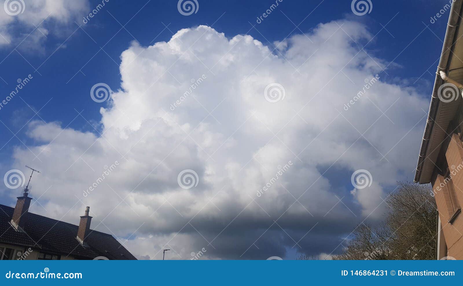 Clouds Forming Shapes and Patterns Gorgeous Stock Image - Image of ...
