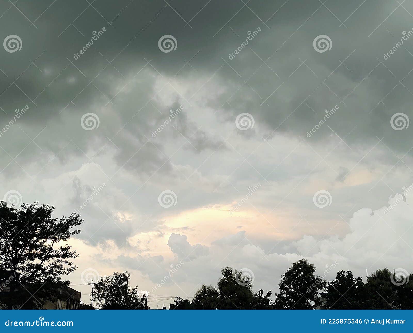 Clouds grey sky with sun stock photo. Image of grey - 225875546