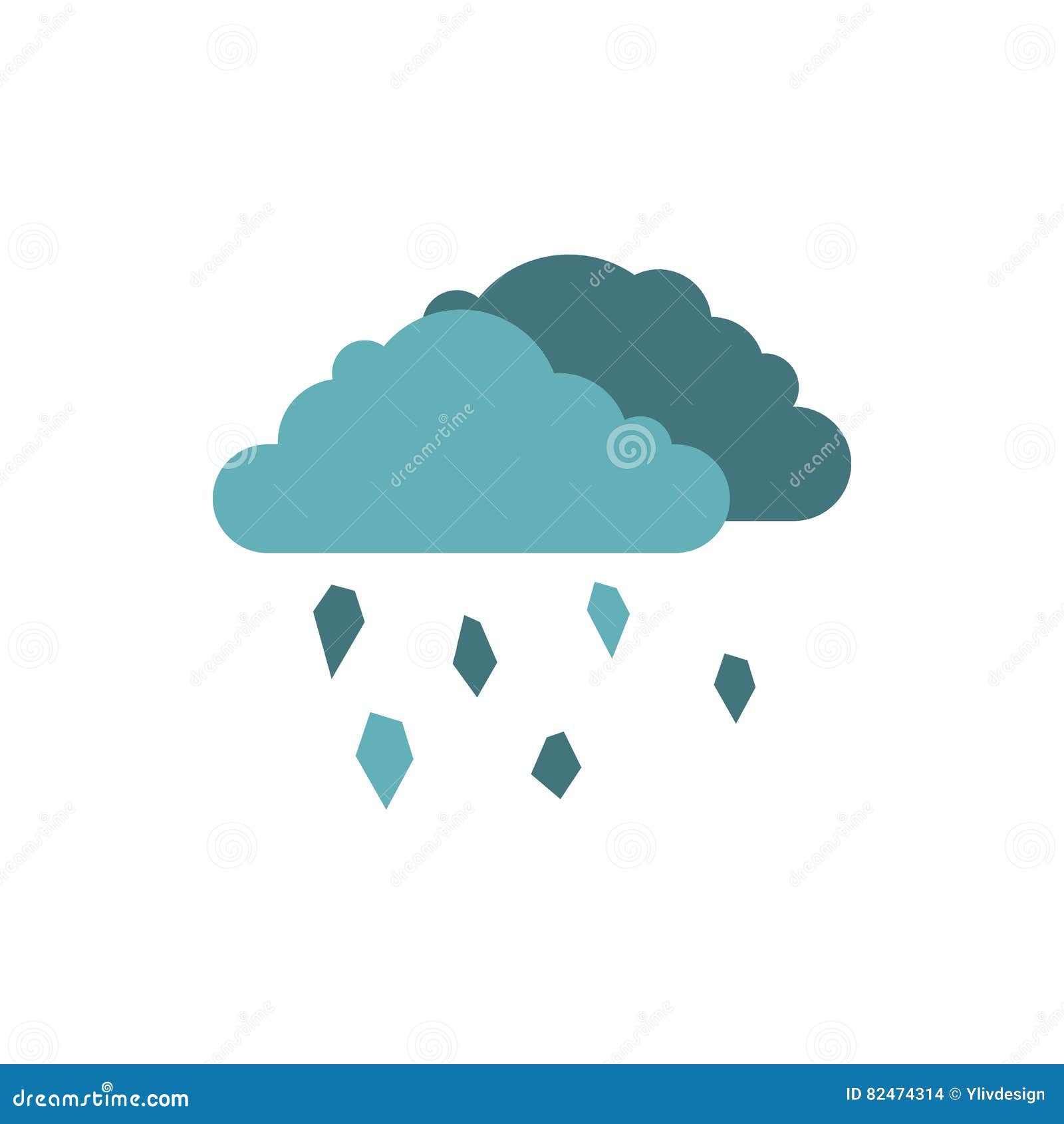 Hail Icon Vector Isolated On White Background, Logo Concept Of H ...