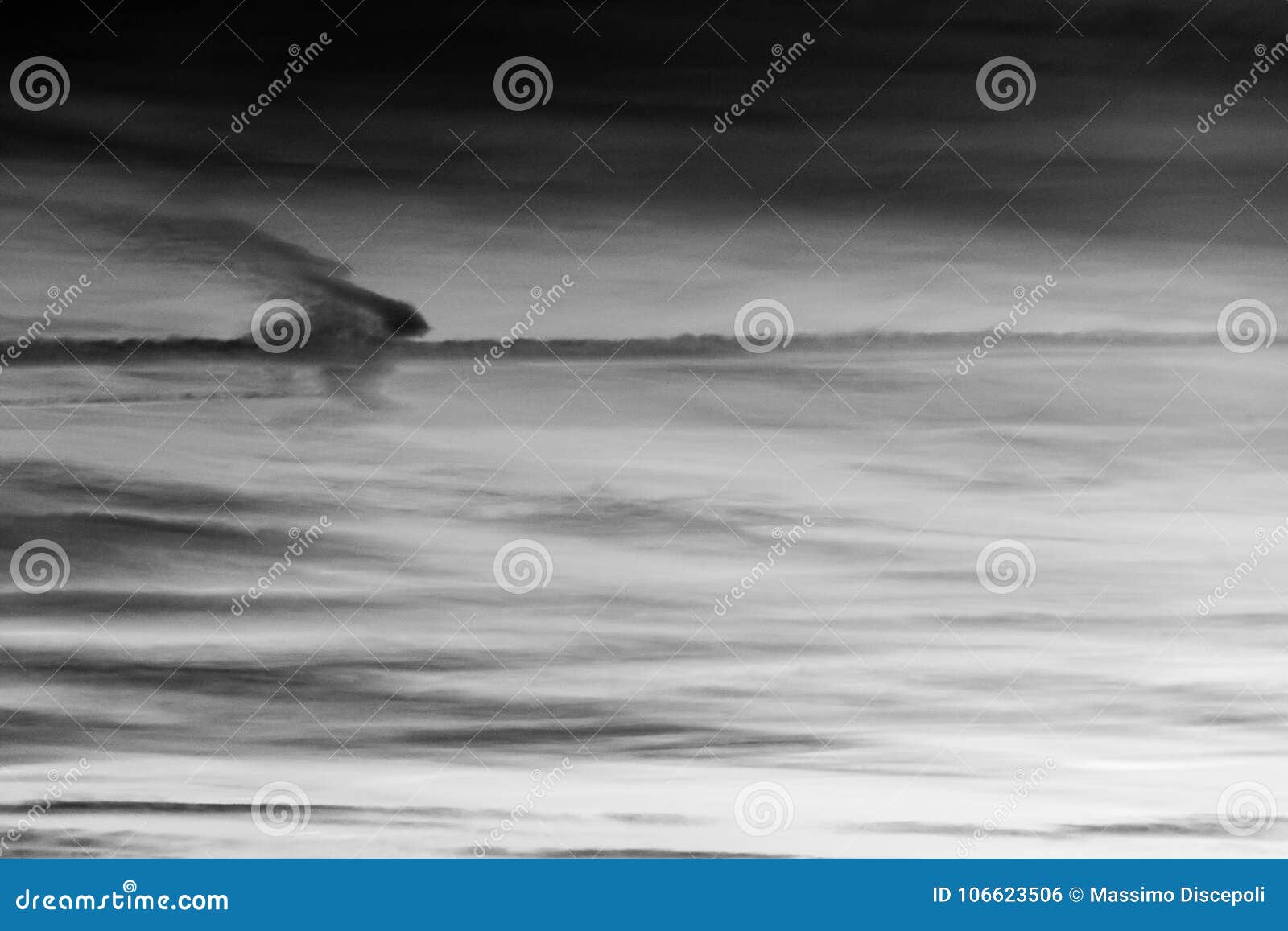 Clouds and Jet Vapor Trails Creating Beautiful Texture in the Sk Stock ...