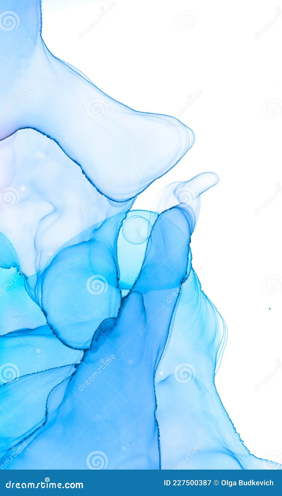 Clouds Macro. Ink Flow Elegant Design Stock Image - Image of feminine ...