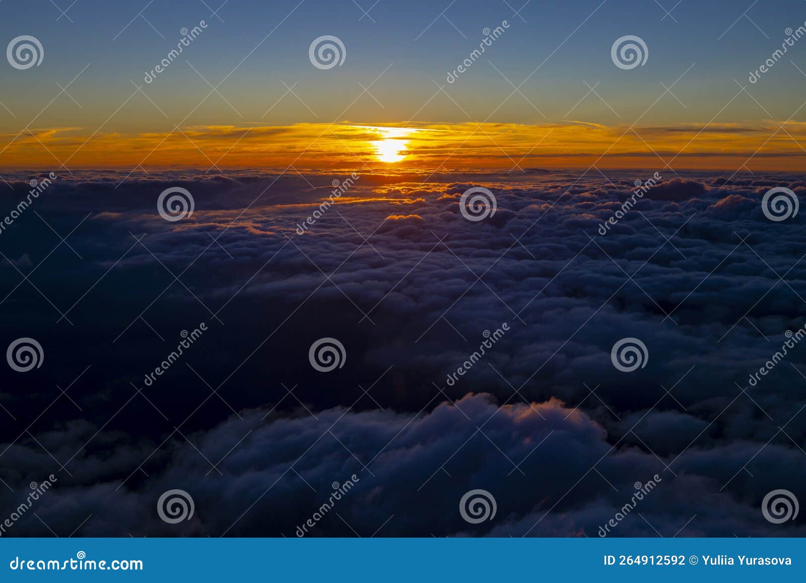 Clouds in the Mountains View from Above Stock Photo - Image of glaciers ...