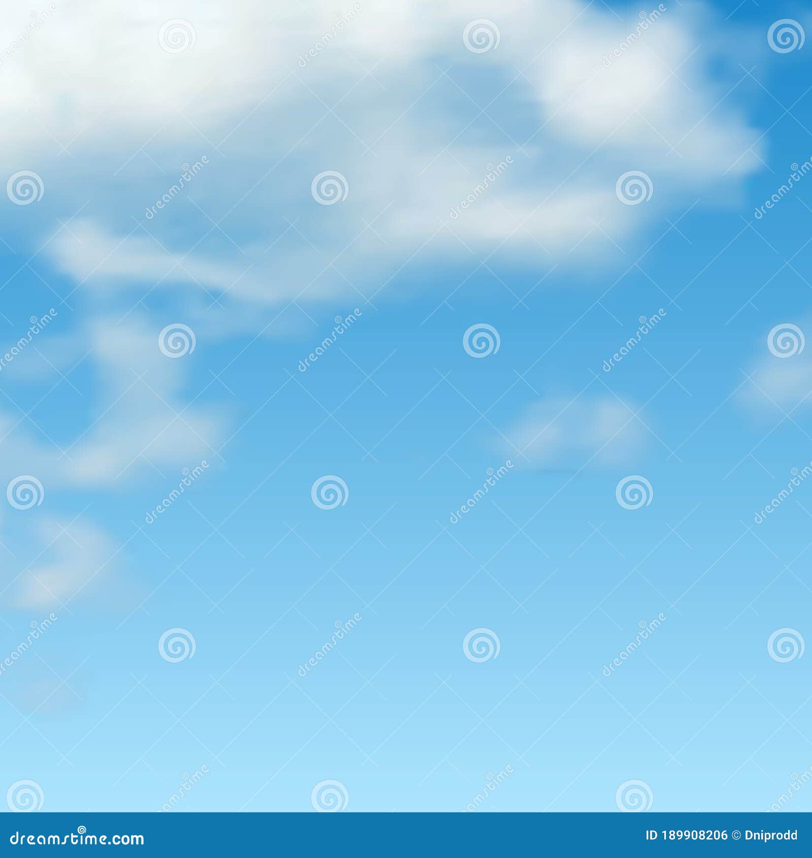 Natural Background with Cloud on Blue Sky Stock Vector - Illustration ...