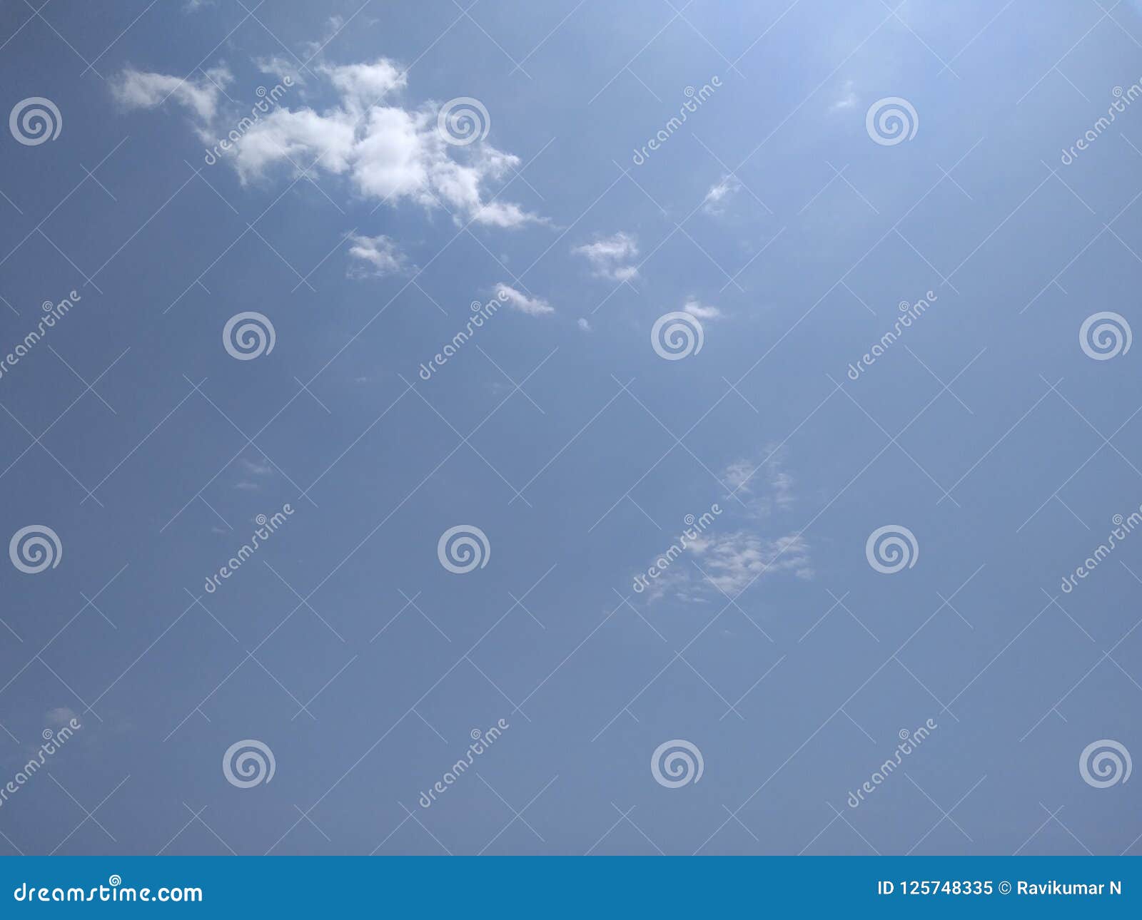 Clouds at noon time. stock image. Image of color, noon - 125748335