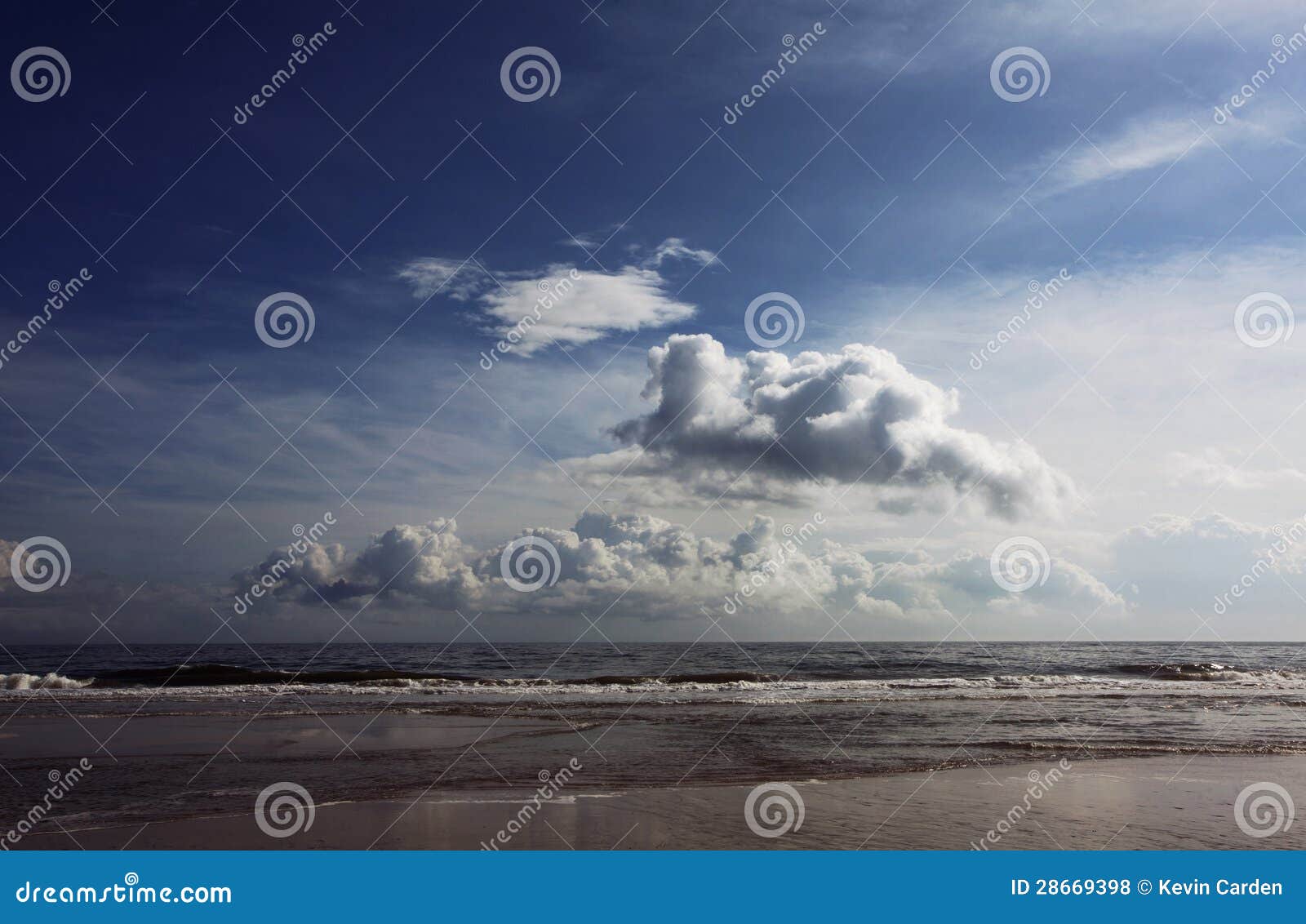 Clouds over beach stock photo. Image of beach, sunrise - 28669398