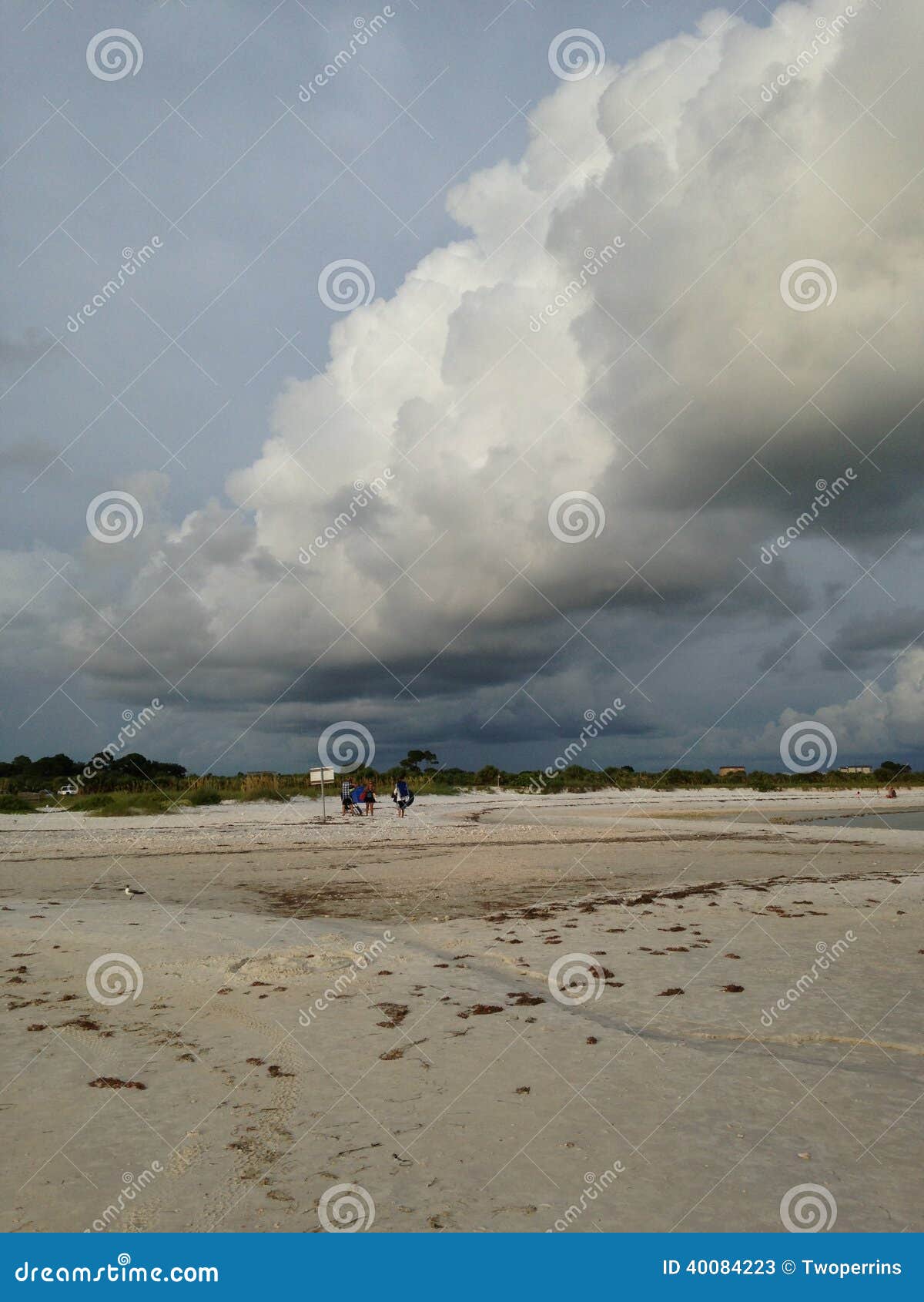 Clouds over beach stock image. Image of dusk, beach, evening - 40084223